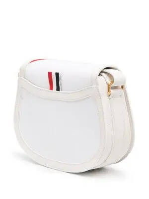 Thom Browne Small Shoulder Saddle Bag