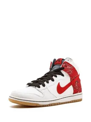 Nike Dunk High Pro Sb Cheech And Chong Sneakers - White