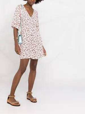 Ba&sh Sete Floral-print Mini Dress