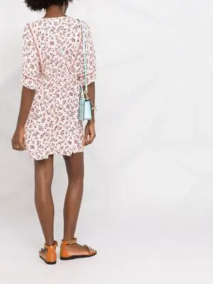 Ba&sh Sete Floral-print Mini Dress