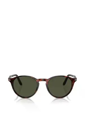 Persol Round Frame Sunglasses - Brown
