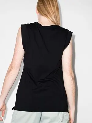 The Upside Logo-print Tank Top - Black