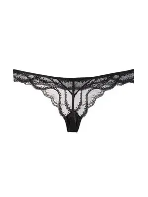 Kiki De Montparnasse Leche Moi Lace-trim Thong