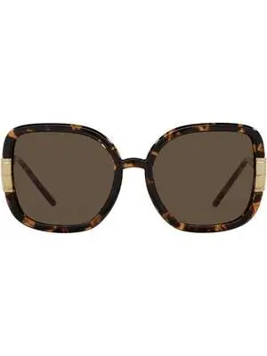 Tory Burch Oversized-frame Sunglasses - Green