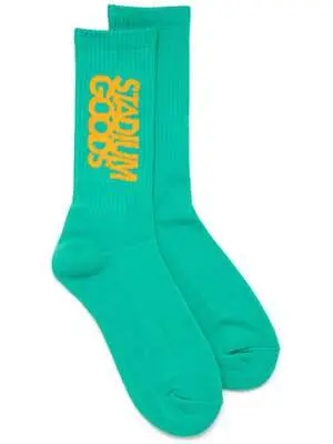 STADIUM GOODS® Logo Crew Socks - Blue