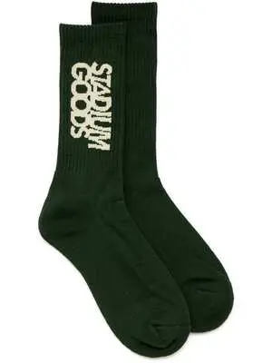 STADIUM GOODS® Logo Crew Socks - Green