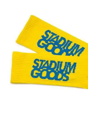 STADIUM GOODS® Logo Crew Socks - Yellow
