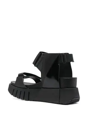 United Nude Delta Run Platform Sandals - Black