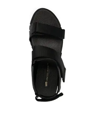United Nude Delta Run Platform Sandals - Black