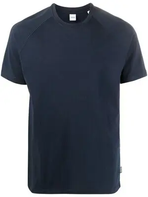 Aspesi Short-sleeved Cotton T-shirt - Blue