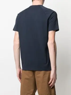 Aspesi Short-sleeved Cotton T-shirt - Blue