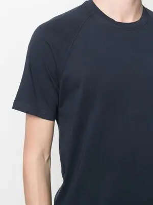 Aspesi Short-sleeved Cotton T-shirt - Blue