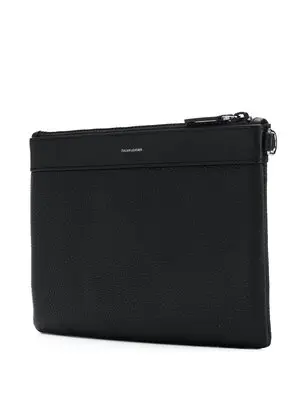 Michael Kors Textured Leather Clutch Bag