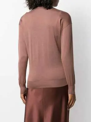 TOM FORD Roll Neck Fine Knit Jumper - Pink