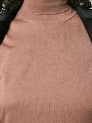 TOM FORD Roll Neck Fine Knit Jumper - Pink