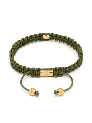 NORTHSKULL Atticus Skull Macramé Bracelet