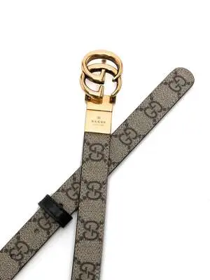 Gucci Gg Supreme Reversible Belt