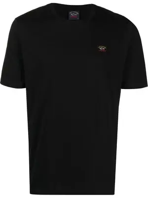 Paul & Shark Logo-patch Cotton T-shirt