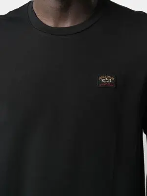 Paul & Shark Logo-patch Cotton T-shirt