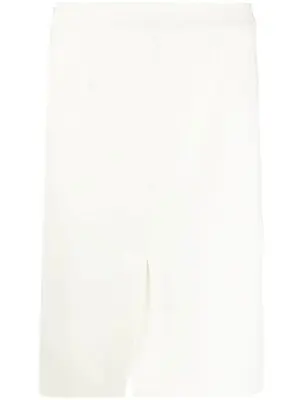 Heron Preston High-waisted Pencil Skirt - Neutrals