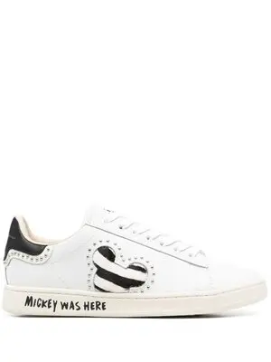 MOA MASTER OF ARTS Disney Mickey Mouse Leather Sneakers