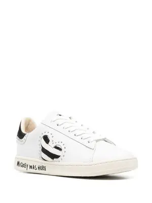 MOA MASTER OF ARTS Disney Mickey Mouse Leather Sneakers