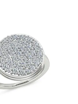 ALINKA 18kt White Gold Diamond Cocktail Ring