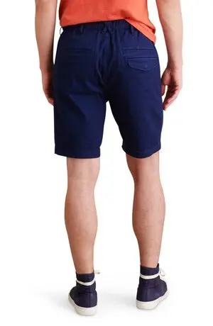 ALEX MILL Men's Alex Mill Pull-On Button Fly Shorts Navy