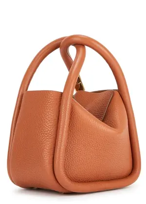 Boyy Wonton 20 Pebble Leather Top Handle Bag