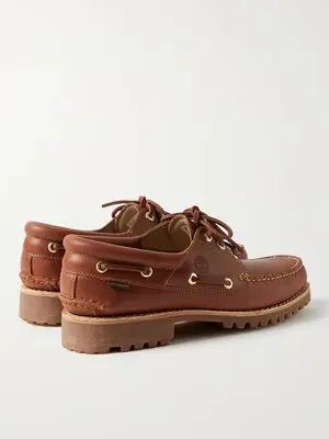 Timberland Aimé Leon Dore 3-eye Lug Leather Boat Shoes