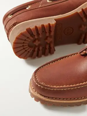 Timberland Aimé Leon Dore 3-eye Lug Leather Boat Shoes