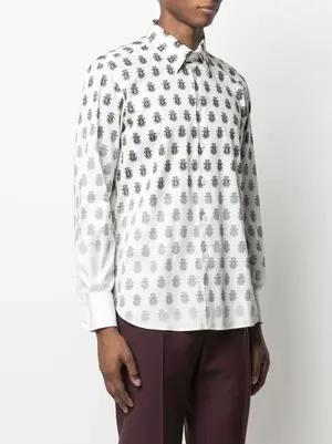 BILLIONAIRE Monogram-print Shirt