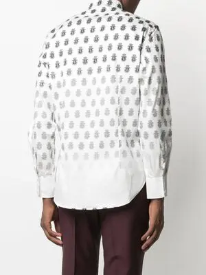 BILLIONAIRE Monogram-print Shirt