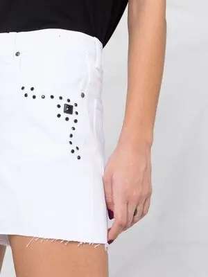 Jacob Cohen Leaf Stud-detail Shorts