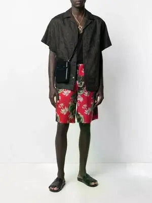 Undercover Graphic-print Bermuda Shorts