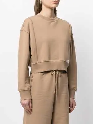 3.1 Phillip Lim Everyday Terry Cropped Sweatshirt