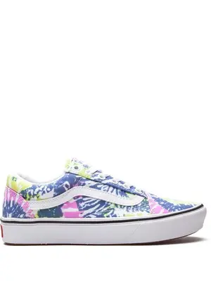 VANS Comfycush Old Skool Tie-dye Sneakers - Blue