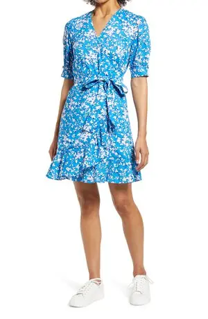 draper james blue dress Chanel Suede Calfskin Cap Toe CC Ballerina Flats 36 Light Blue 1751413 –  FASHIONPHILE main image 1