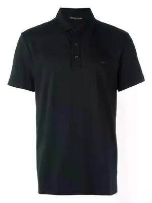Michael Kors Cotton Polo Shirt - Black