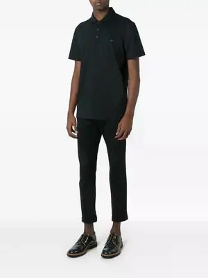 Michael Kors Cotton Polo Shirt - Black