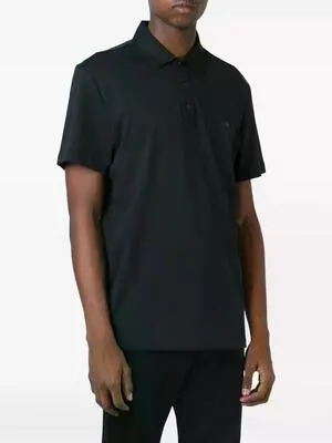 Michael Kors Cotton Polo Shirt - Black