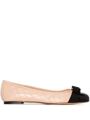 Ferragamo Quilted Flats For Women