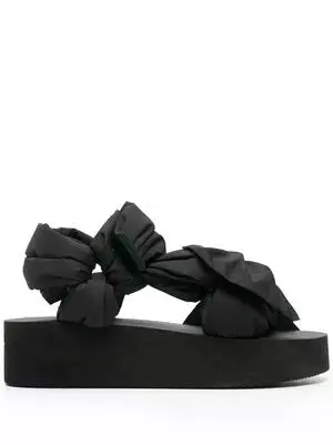 Red Valentino Bow-detail Flatform Sandals