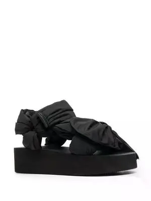 Red Valentino Bow-detail Flatform Sandals