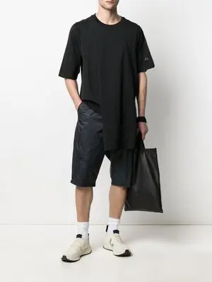 Rick Owens Asymmetric Short-sleeved T-shirt