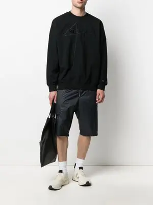 Rick Owens Logo-embroidered Pullover Sweatshirt