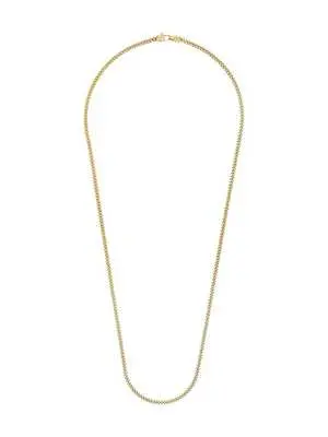 Tom Wood Plated Curb Chain Necklace