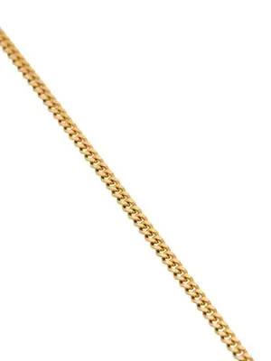 Tom Wood Plated Curb Chain Necklace