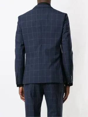 BOSS Checked Wool Blazer