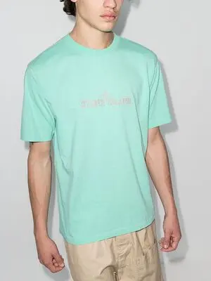 Stone Island Logo-print Short-sleeve T-shirt